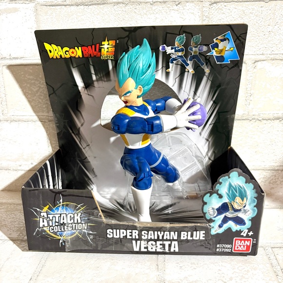 Bandai Namco | Toys | Dragon Ball Super Saiyan Blue Vegeta 7 Action ...